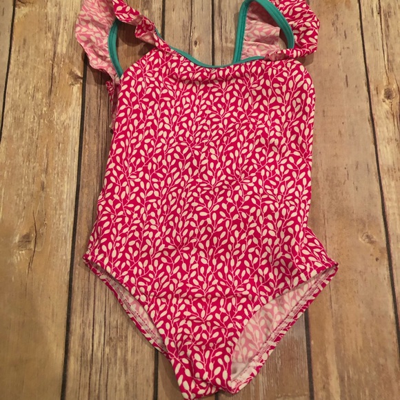 Mini Boden | Swim | Mini Boden Pink Swimsuit | Poshmark